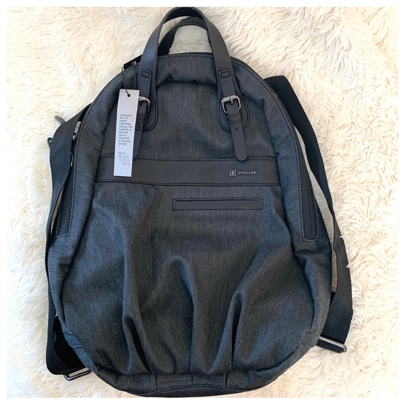 Sherpani | Bags | Sherpani Vespa Backpack Gray With Black Trim Accents ...